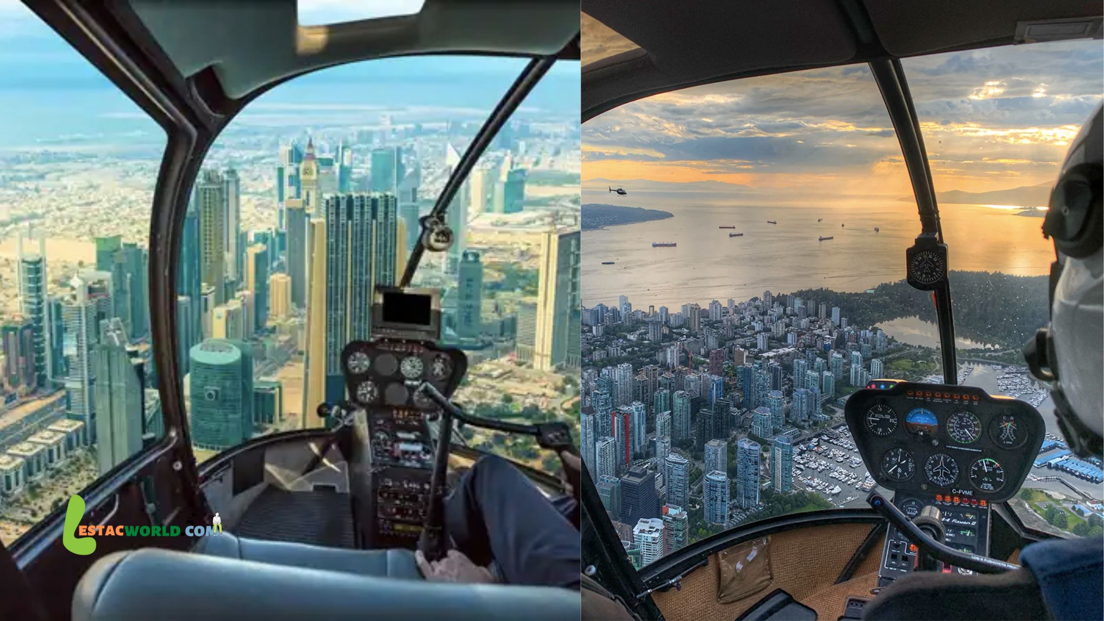 Falcon Pearl Helicopter ride in Dubai online Booking - 12 Minutes